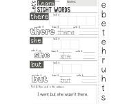 Sight Words Cut & Paste Primer by Teach Simple