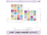 Sight Words Dominoes Activity by Teach Simple