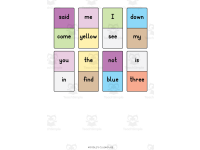 Sight Words Dominoes Activity by Teach Simple