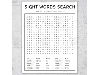 Sight Words Games: Word Search, 2nd 100 Fry Words, [SET 6] by Teach Simple