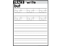 Sight Words Trace Fry 31-40 (set of 100) by Teach Simple