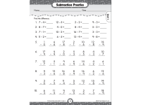 Single and 2-Digit Addition and Subtraction Printable Workbook by Teach ...