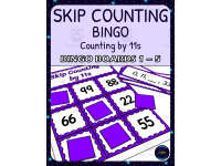skip counting by 11s bingo - boards 1-5 by Teach Simple