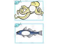 Slippery Fish Vocabulary Cards by Teach Simple