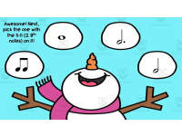 Snowball Fight | An Interactive Music Game by Teach Simple