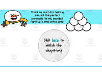 Snowball Fight | An Interactive Music Game by Teach Simple