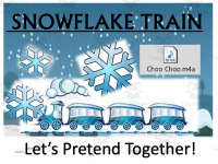 Snowflake Train Winter Music Activity by Teach Simple