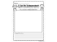 Social Emotional Learning Unit: Independence Activities by Teach Simple