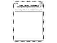 Social Emotional Learning Unit: Kindness Activities by Teach Simple