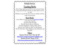 Social Emotional Learning Unit: Persistence Activities by Teach Simple