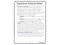 Social Emotional Learning Unit: Persistence Activities by Teach Simple