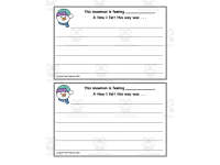 Social/Emotional Worksheets and Activities - Snowman Theme by Teach Simple