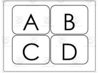 Sorting Activity: Letters by Teach Simple