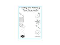 Sorting and Matching Worksheets by Teach Simple