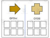Sorting Cards - Non-Identical Shapes by Teach Simple