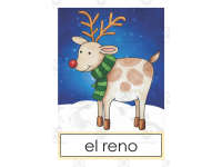 Spanish: Christmas Flash Cards by Teach Simple