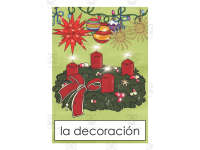 Spanish: Christmas Flash Cards by Teach Simple