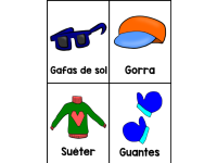 Spanish Clothes and Seasons by Teach Simple