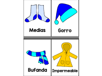 Spanish Clothes and Seasons by Teach Simple