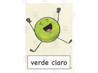 Spanish: Colors Flash Cards by Teach Simple