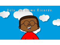Spanish: ¿Cómo te llamas? (What's your name?) Video! by Teach Simple