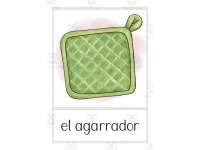 Spanish: Cooking & Baking Flash Cards by Teach Simple