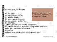 Spanish: Create A Timeline Activity - Past Indefinite - Pretérito ...