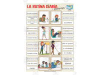 Spanish: Daily Routine Clip Cards | Vocabulary Practice Activity by ...