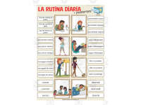 Spanish: Daily Routine Clip Cards | Vocabulary Practice Activity by ...