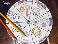 Spanish Days & Weather Wheel! Activity for Spanish Students! by Teach ...