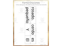 Spanish: El Cerdo - Actividades de Lectoescritura by Teach Simple