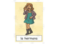 Spanish: Family Flash Cards by Teach Simple