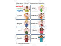 Spanish: Feelings Domino Game | Vocabulary Practice Activity by Teach ...