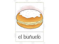Spanish: Foods & Beverages Flash Cards by Teach Simple