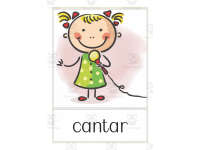 Spanish: Hobbies Flash Cards by Teach Simple