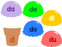 Spanish: Ice Cream Literacy by Teach Simple