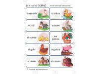 Spanish: In The Ranch Domino Game | Vocabulary Practice Activity by ...