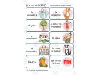 Spanish: In The Ranch Domino Game | Vocabulary Practice Activity by ...