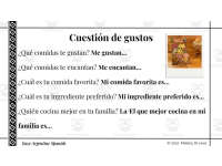 Spanish: Meals Digital Lesson - Las Comidas by Teach Simple