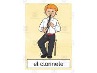 Spanish: Musical Instruments Flash Cards by Teach Simple