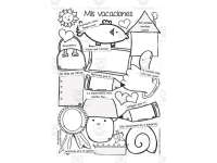 Spanish: My Vacation | All About Worksheets by Teach Simple