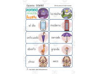 Spanish: Opposites Domino Game | Vocabulary Practice Activity by Teach ...