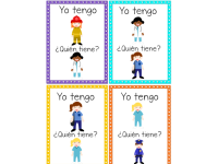 Spanish: Professions Flash Cards by Teach Simple