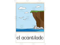 Spanish: Scenery Flash Cards by Teach Simple