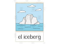 Spanish: Scenery Flash Cards by Teach Simple