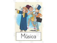 Spanish: School Subjects Flash Cards by Teach Simple