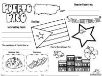 Spanish-Speaking Countries of the World - PUERTO RICO! (Fact Sheet ...