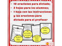 SPANISH SPELLING DICTATION NO PREP WEEK 4 La tilde en palabras agudas ...