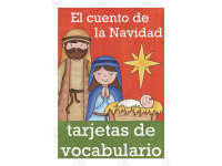 Spanish: The Story of Christmas Flash Cards by Teach Simple