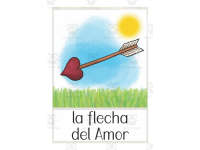 Spanish: Valentine's Day Flash Cards by Teach Simple